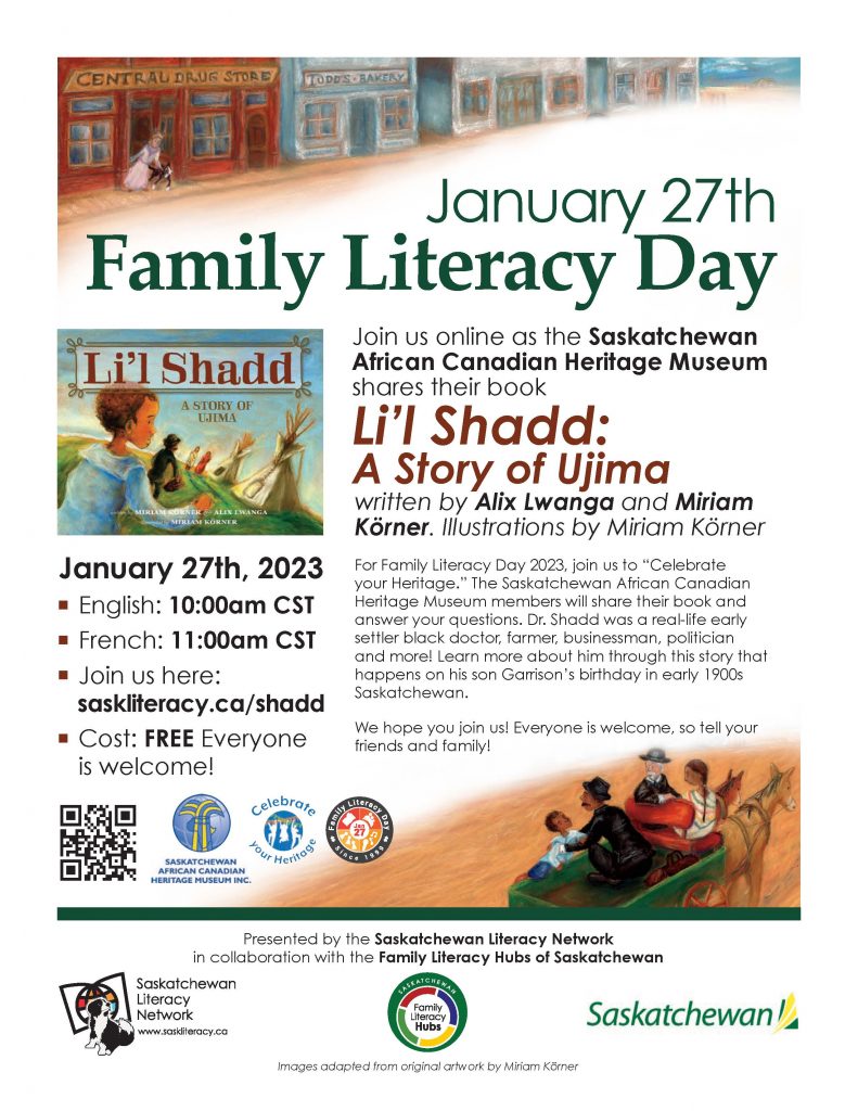 Family Literacy Day Resources - Saskatchewan Literacy Network